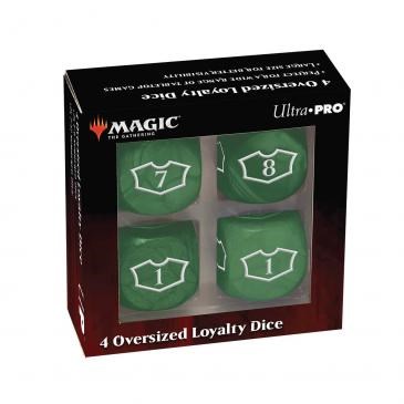 Deluxe Forest Loyalty Dice with 7-12 for Magic - Green (22mm) - Ultra ...
