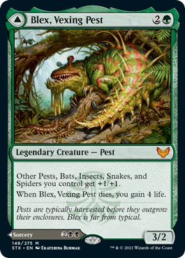 Blex, Vexing Pest - Strixhaven: School of Mages - Magic: The Gathering