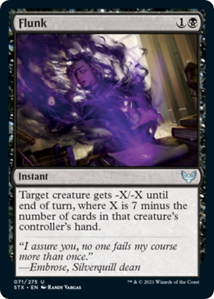 Flunk - Strixhaven: School of Mages - Magic: The Gathering