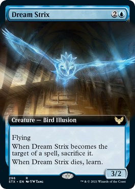 Dream Strix (Extended Art) - Strixhaven: School of Mages - Magic: The ...