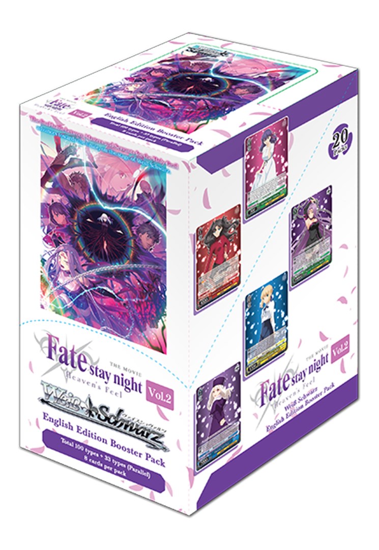 Fate/stay night [Heaven's Feel] Vol.2 Booster Box - Fate/stay night ...