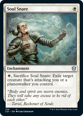 Soul Snare - Commander 2021 - Magic: The Gathering