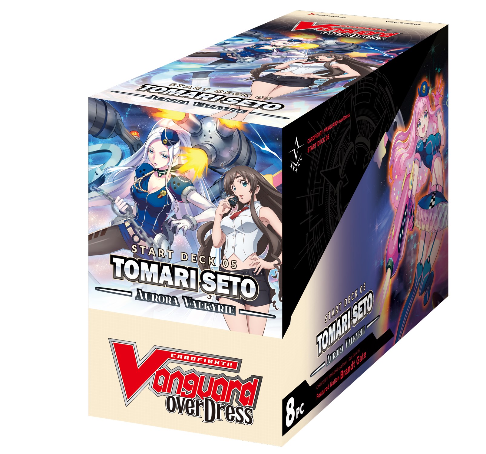 Tomari Seto -Aurora Valkyrie- Starter Deck Display - D-SD05: Tomari Seto -Aurora Valkyrie ...