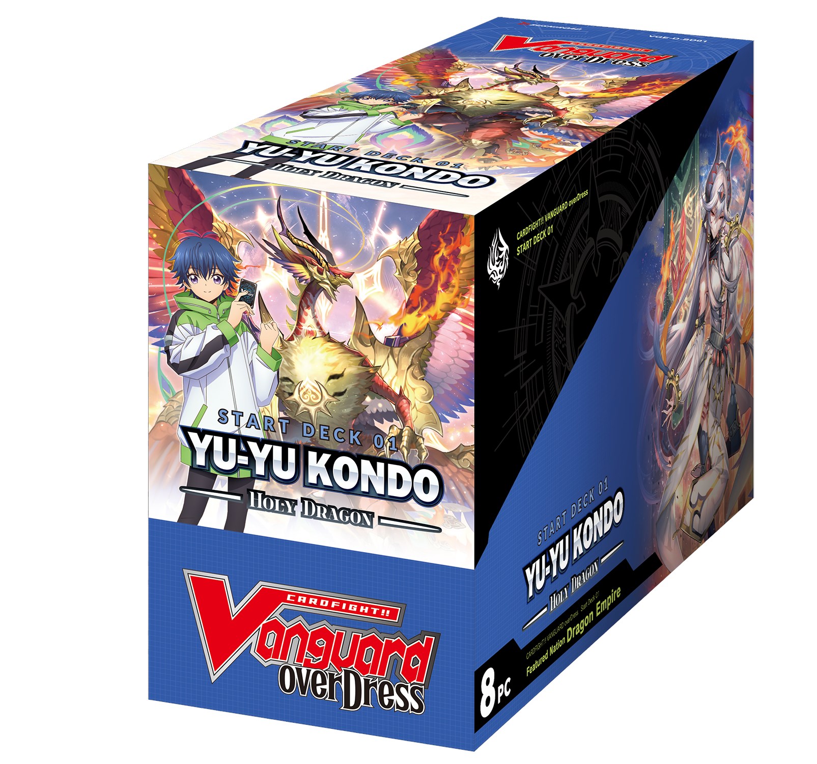 Yu-yu Kondo -Holy Dragon- Starter Deck Display - D-SD01: Yu-yu Kondo -Holy Dragon- - Cardfight ...