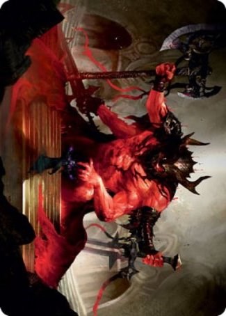 Awaken the Blood Avatar Art Card - Art Series: Strixhaven - Magic: The ...