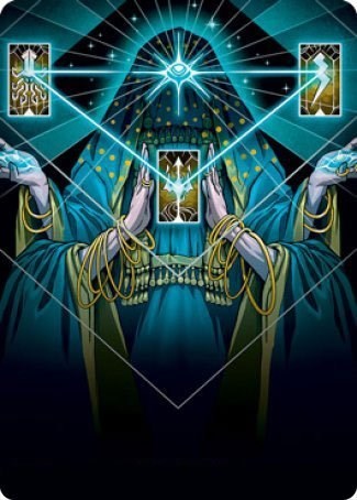 Strategic Planning Art Card - Art Series: Strixhaven - Magic: The Gathering