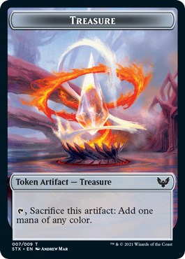 Treasure Token - Strixhaven: School of Mages - Magic: The Gathering