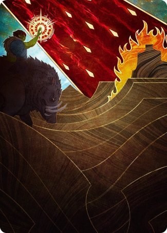 Stone Rain Art Card - Art Series: Strixhaven - Magic: The Gathering