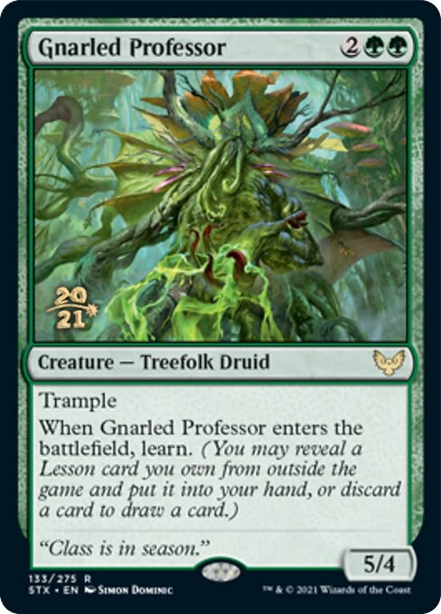 Gnarled Professor - Prerelease Cards - Magic: The Gathering