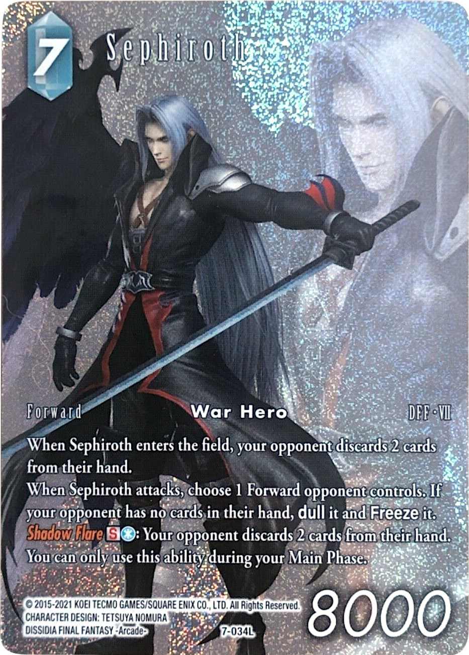 Sephiroth (Full Art) - Boss Deck: Chaos - Final Fantasy TCG