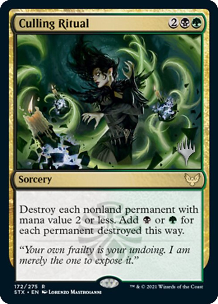 Culling Ritual - Promo Pack: Strixhaven - Magic: The Gathering
