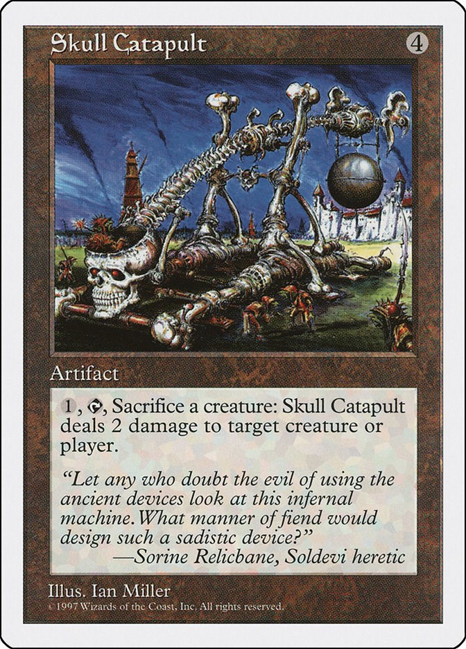 Skull Catapult - Fifth Edition - Magic: The Gathering