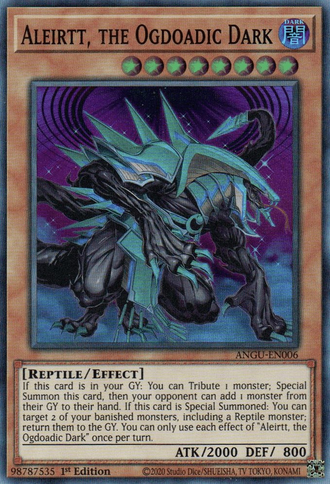 Aleirtt, the Ogdoadic Dark - Ancient Guardians - YuGiOh