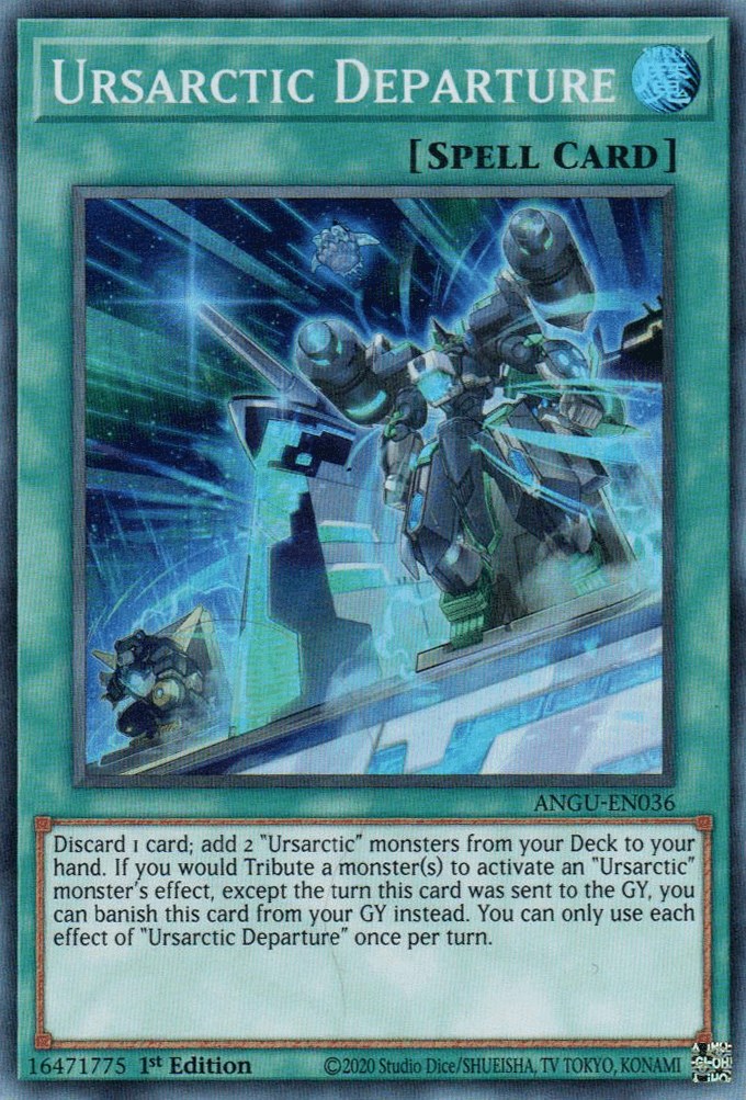Ursarctic Departure - Ancient Guardians - YuGiOh