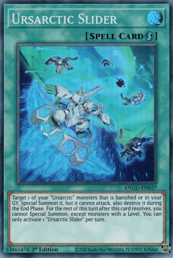 Ursarctic Slider - Ancient Guardians - YuGiOh