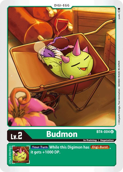 Budmon - Great Legend - Digimon Card Game