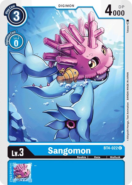 Sangomon - Great Legend - Digimon Card Game