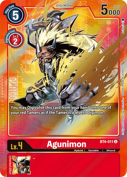 Agunimon (Alternate Art) - Great Legend - Digimon Card Game