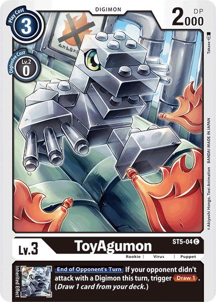ToyAgumon - Starter Deck 05: Machine Black - Digimon Card Game