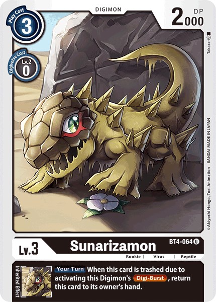 Sunarizamon - Great Legend - Digimon Card Game
