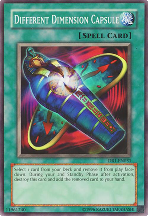 Different Dimension Capsule - Dark Revelation Volume 1 - YuGiOh