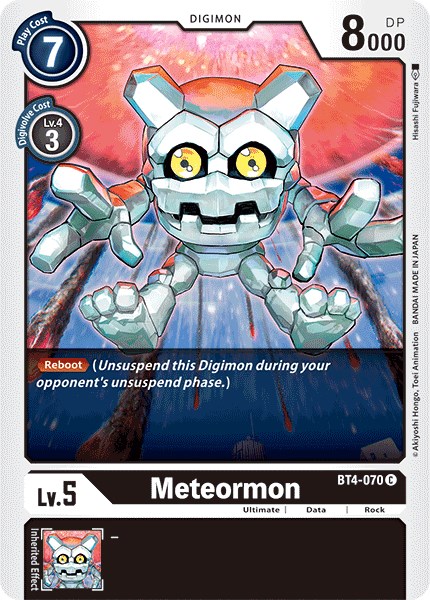 Meteormon - Great Legend - Digimon Card Game