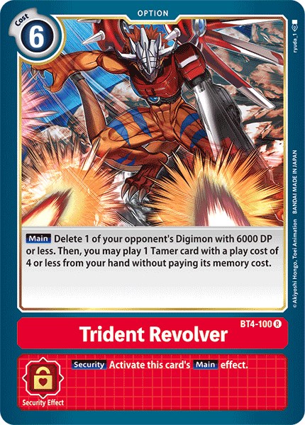 Trident Revolver - Great Legend - Digimon Card Game