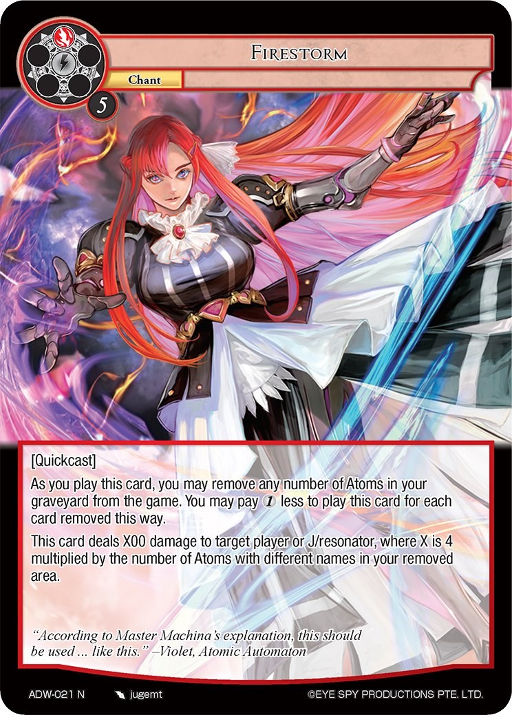 Firestorm - Assault into the Demonic World - Force of Will