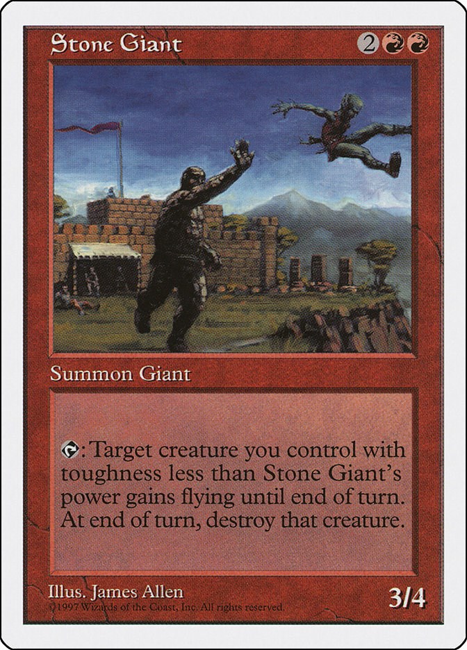 Stone Giant - Fifth Edition - Magic: The Gathering