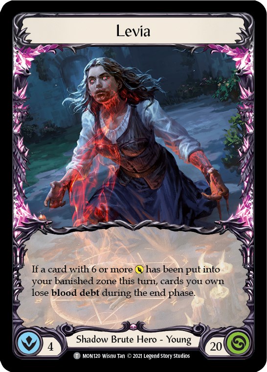 Levia // Ravenous Meataxe - Monarch - Flesh and Blood TCG