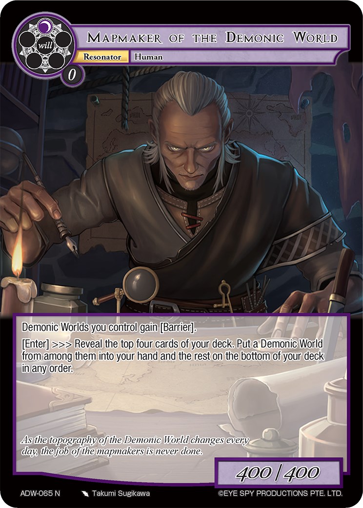 Mapmaker of the Demonic World - Assault into the Demonic World - Force ...