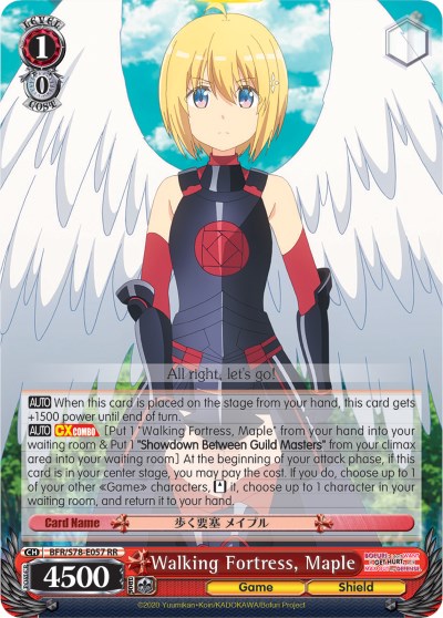 Walking Fortress, Maple - BOFURI: I Don't Want to Get Hurt, so I'll Max ...