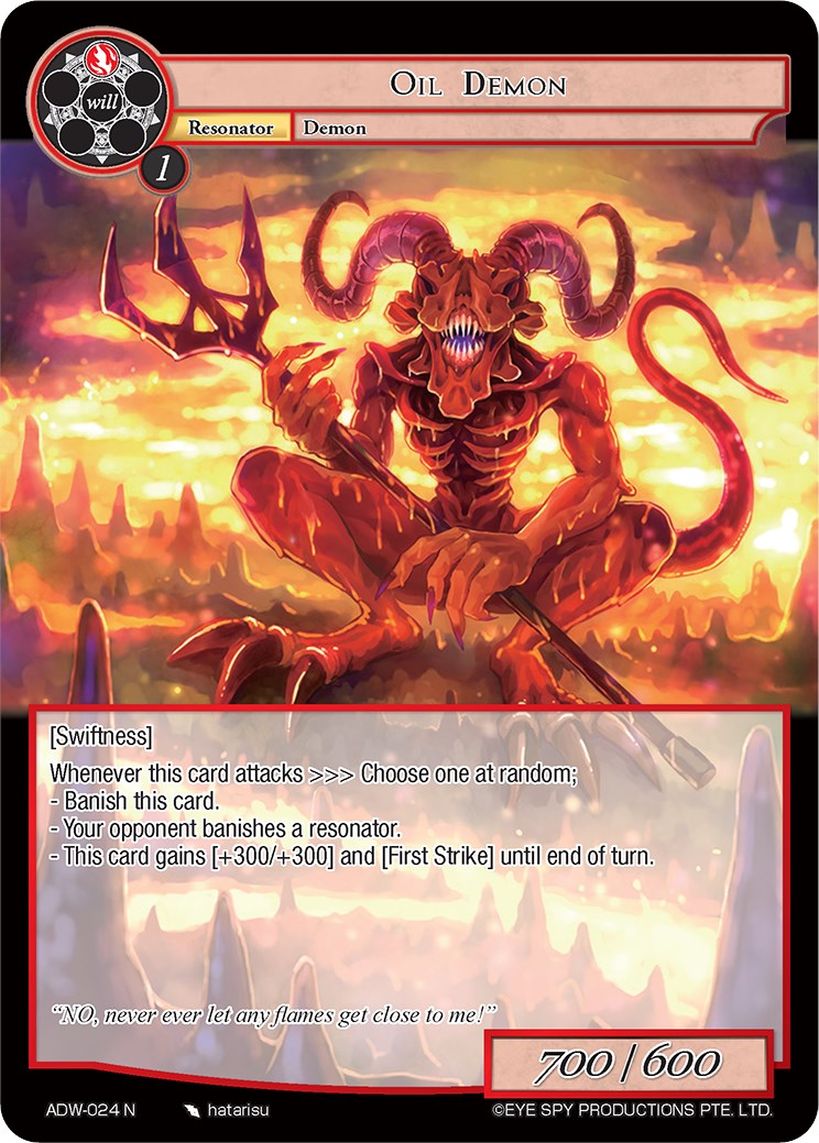 Oil Demon - Assault into the Demonic World - Force of Will