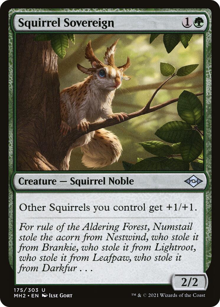 Squirrel Sovereign - Modern Horizons 2 - Magic: The Gathering