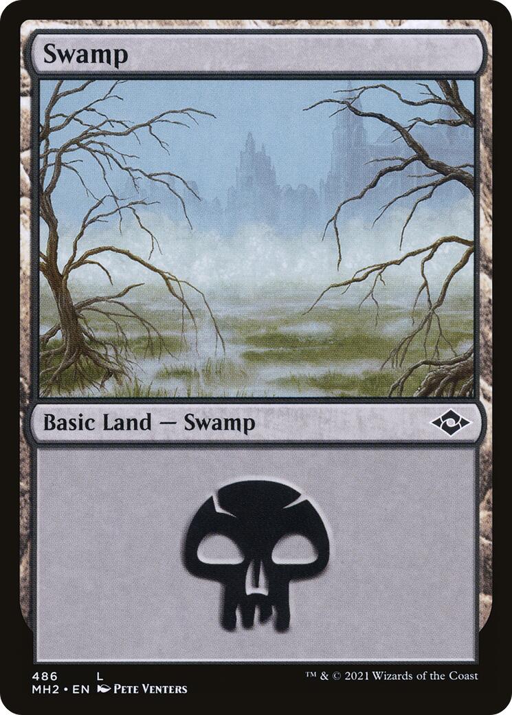 Swamp (486) - Modern Horizons 2 - Magic: The Gathering