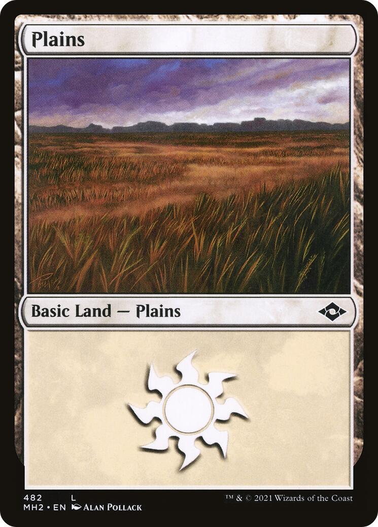 Plains (482) - Modern Horizons 2 - Magic: The Gathering