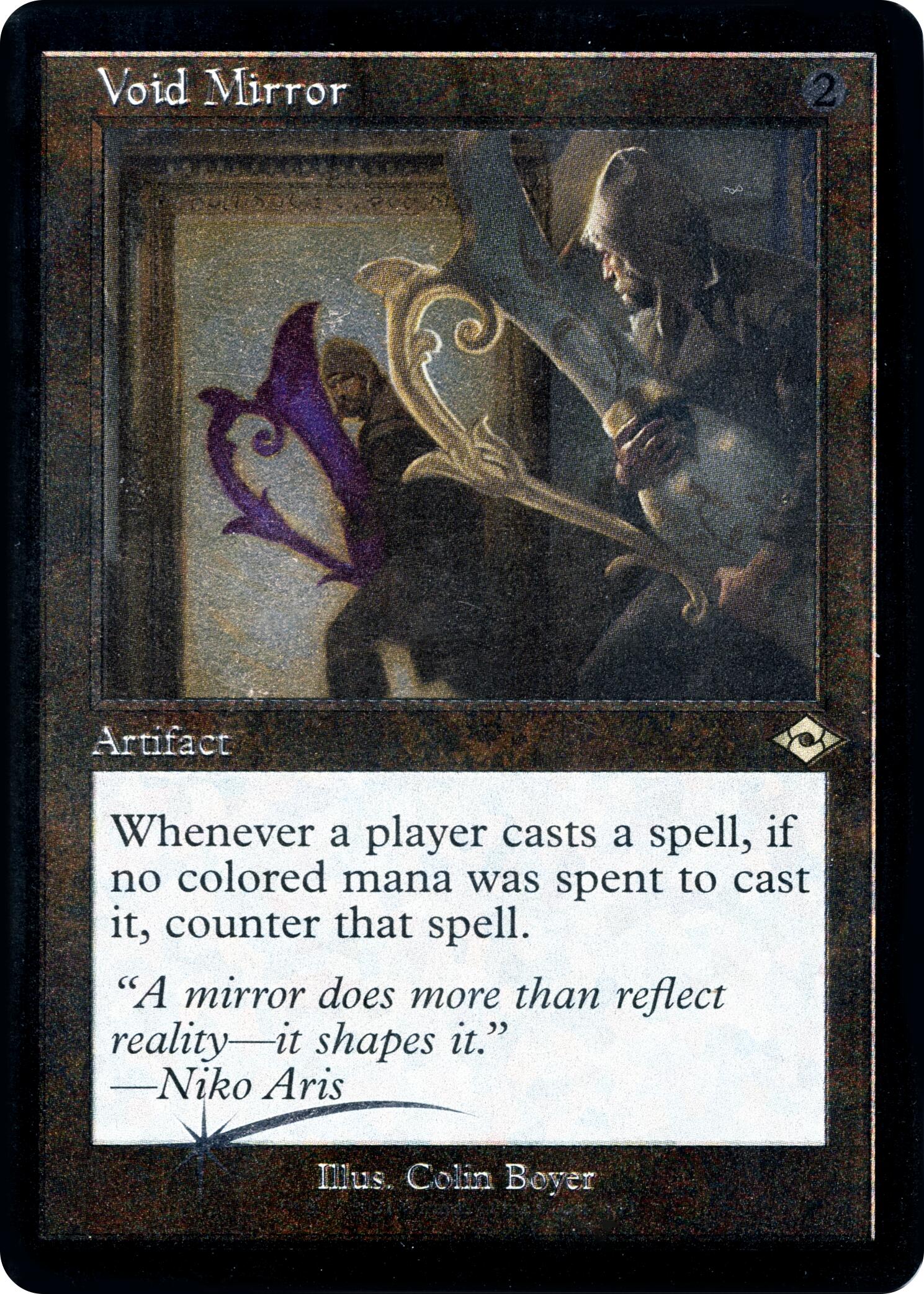 Void Mirror (Retro Frame) (Foil Etched) - Modern Horizons 2 - Magic ...