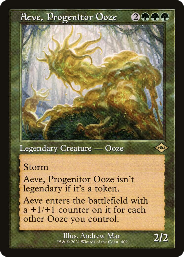 Aeve, Progenitor Ooze (Retro Frame) - Modern Horizons 2 - Magic: The Gathering