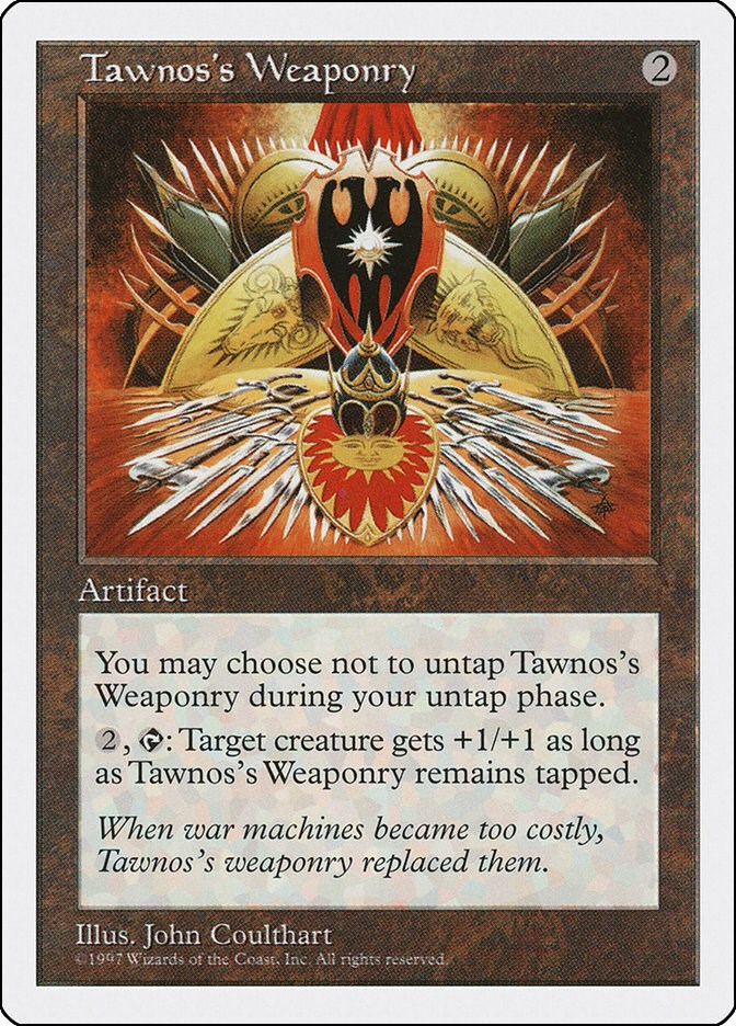 Tawnos's Weaponry - Fifth Edition - Magic: The Gathering
