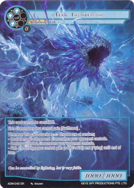 Tera Thunderfish (Full Art) - Assault into the Demonic World - Force of ...
