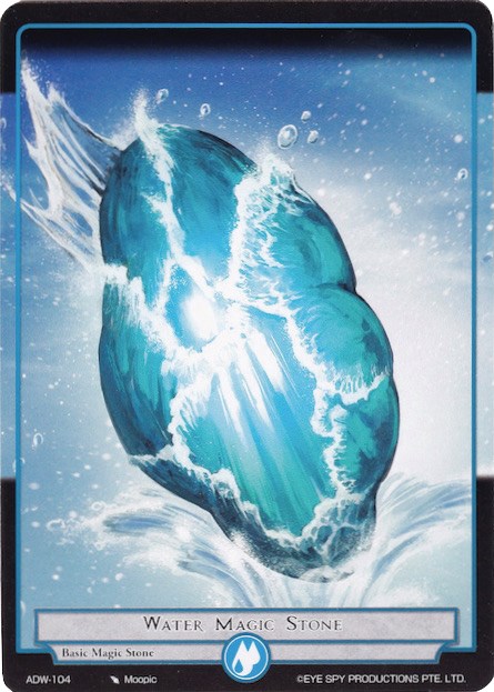 Water Magic Stone - Assault into the Demonic World - Force of Will