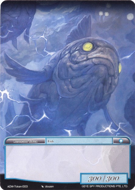 Fish Token (003) - Assault into the Demonic World - Force of Will