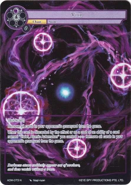 Void (Full Art) - Assault into the Demonic World - Force of Will