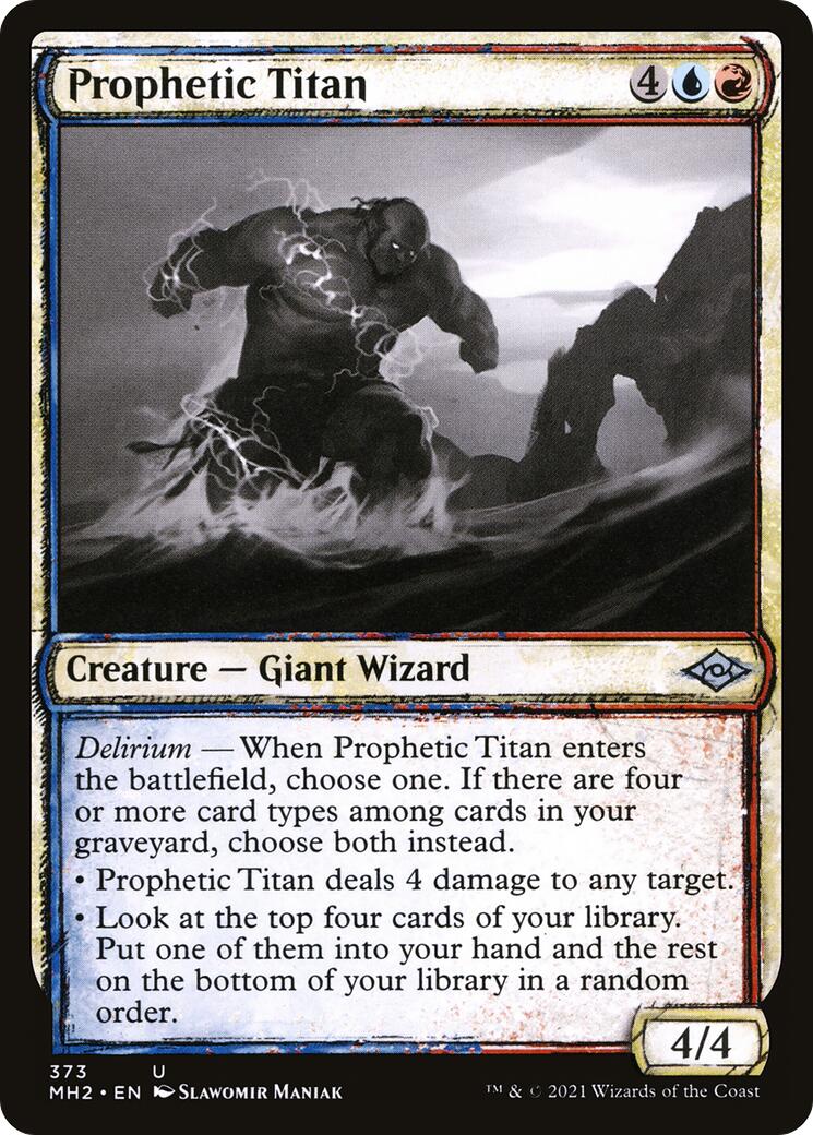 Prophetic Titan (Showcase) - Modern Horizons 2 - Magic: The Gathering