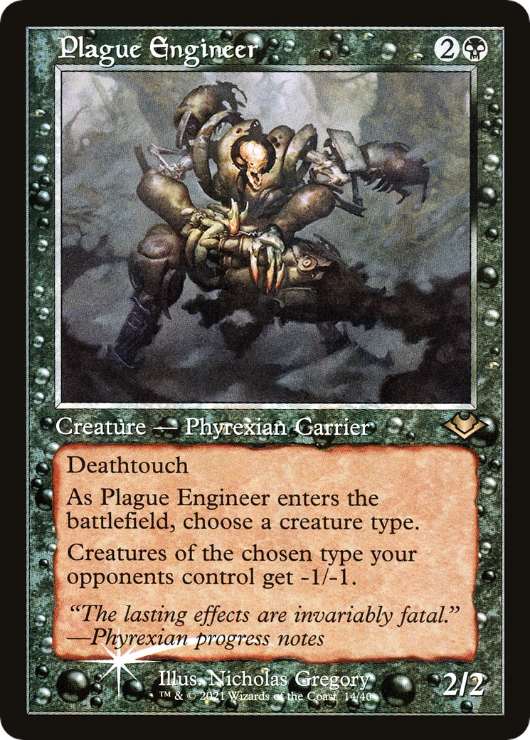 Plague Engineer (Retro Frame) - Modern Horizons - Magic: The Gathering