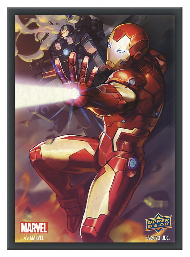 Upper Deck Marvel Card Sleeves - Standard Matte - Iron Man (65-Pack ...