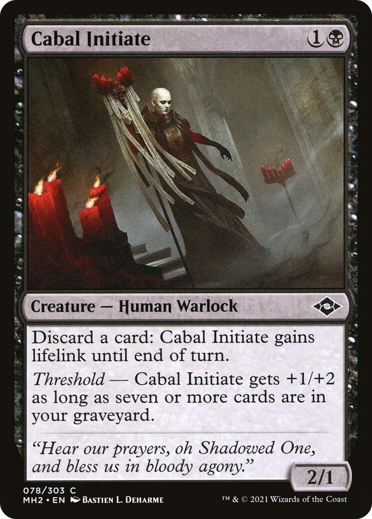Cabal Initiate - Modern Horizons 2 - Magic: The Gathering