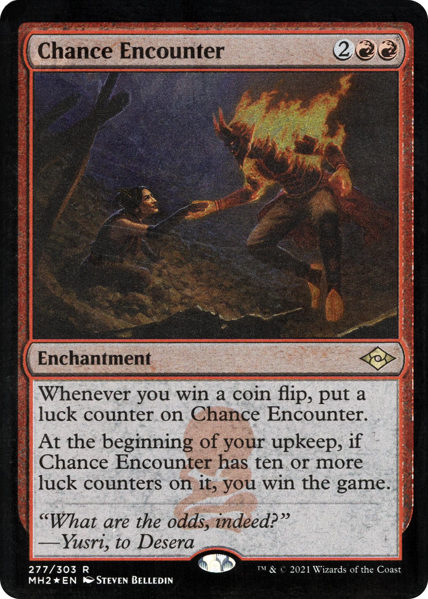 Chance Encounter (Foil Etched) - Modern Horizons 2 - Magic: The Gathering