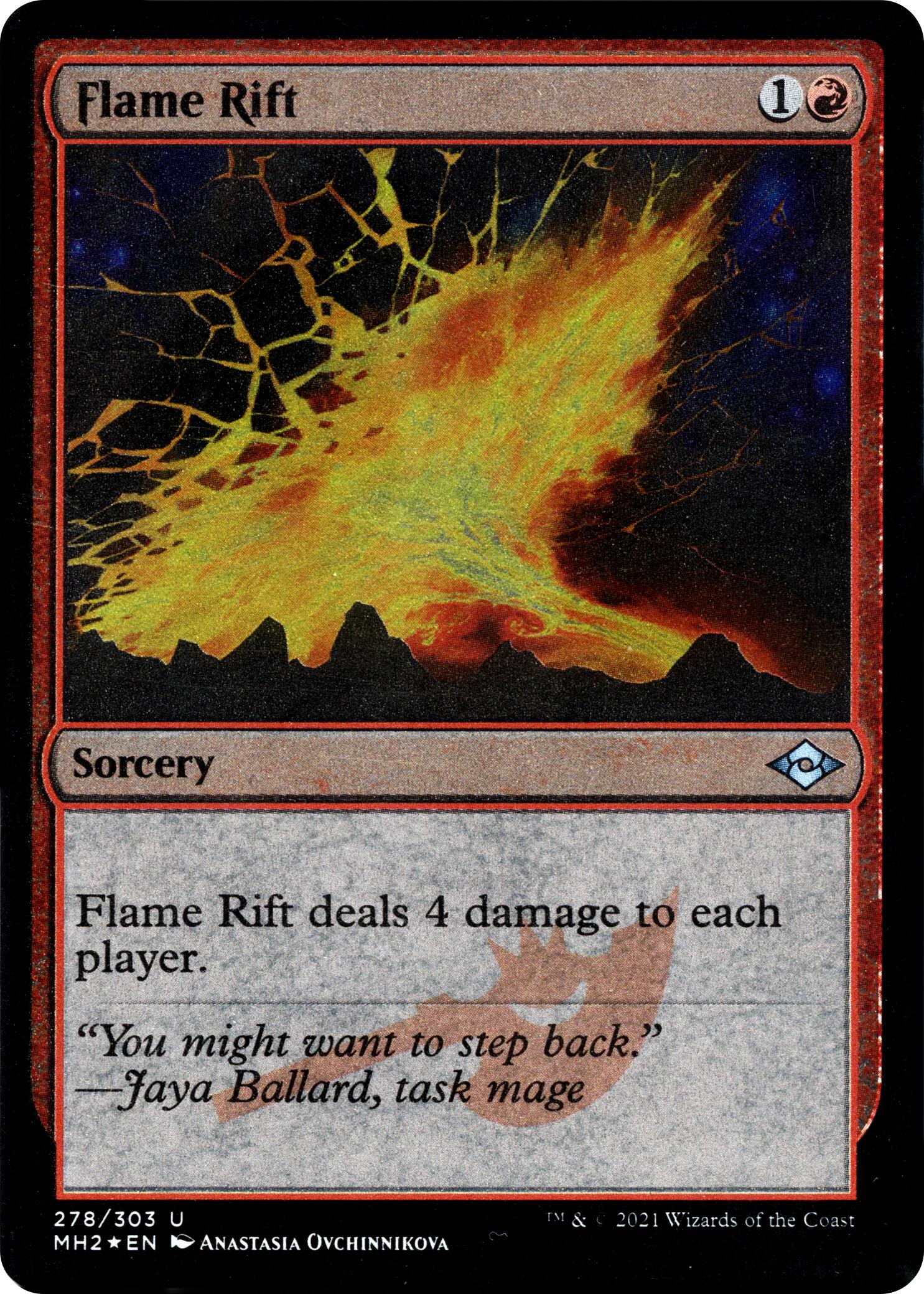 Flame Rift (Foil Etched) - Modern Horizons 2 - Magic: The Gathering