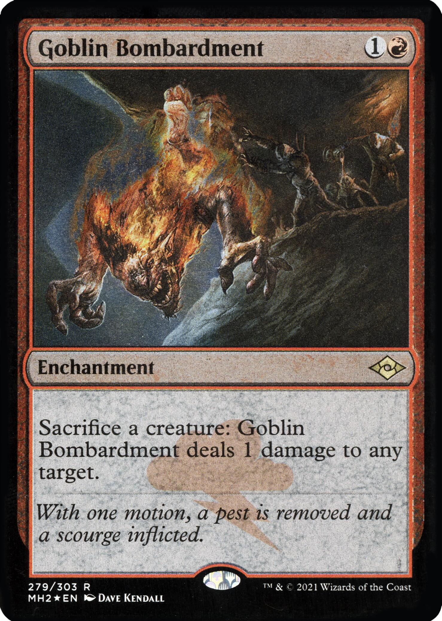Goblin Bombardment (Foil Etched) - Modern Horizons 2 - Magic: The Gathering